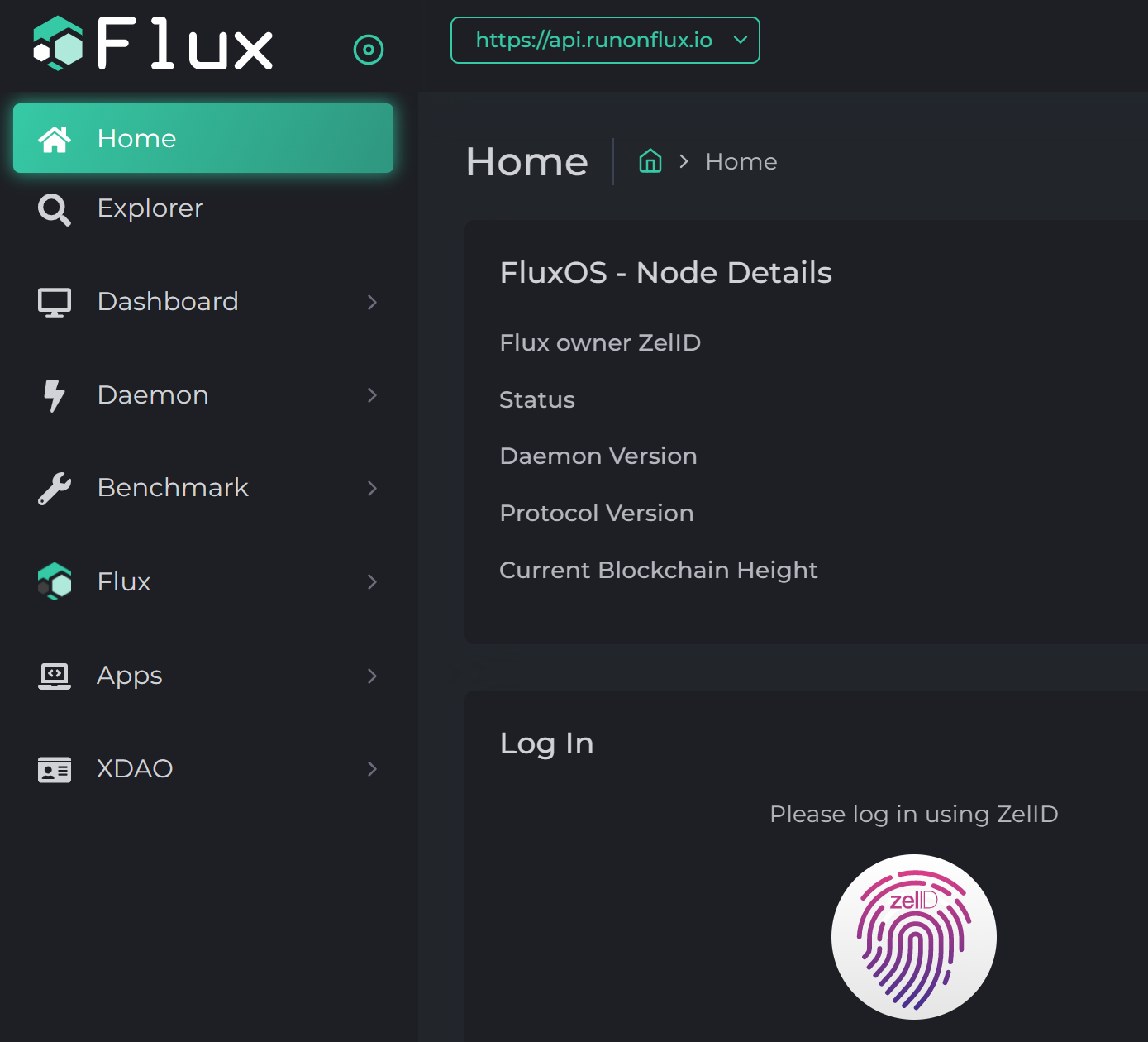 Flux Web 3.0 – Globalmining